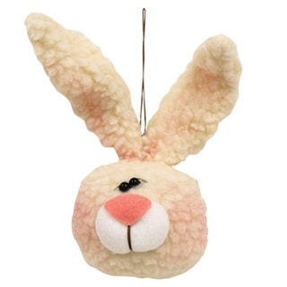 Fuzzy Bunny Boy Ornament - Bed Bath & Beyond - 40259689