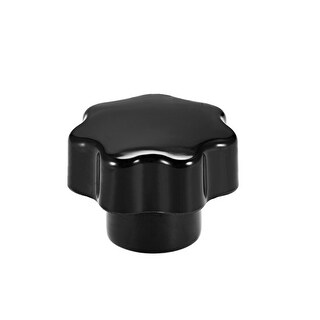 Star Knob Grip Handle M8 Diameter Insert Female Threaded Black - Bed ...