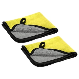Microfiber Cleaning Cloths 12 x 16 Inch Polish Cloths 2 Pack - Bed Bath ...
