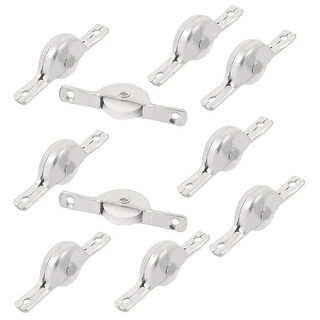 Furniture Wardrobe Cupboard Closet Sliding Door Roller Wheel Silver ...