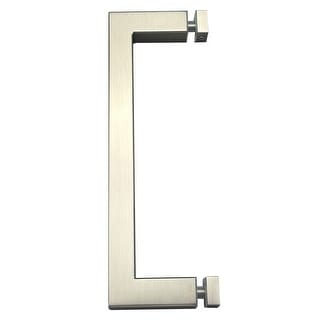 CEL 8" Square Tubing Singled-Sided Pull Handle for shower door - Bed ...