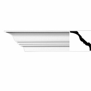 Cornice White Urethane 4â€œ H Princess Anne Simple | Renovator's Supply ...