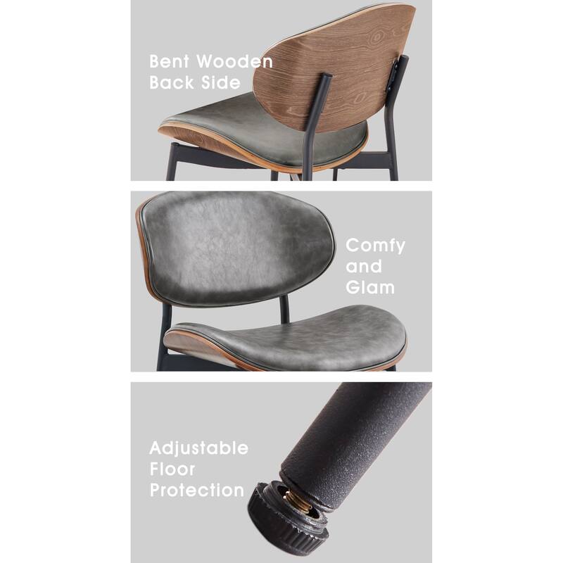 Art Leon Mid-century Modern Dining Chairs (Set of 2) - On Sale ...