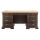 AS2 Rustic Wood Executive Desk 3 piece Set - Bed Bath & Beyond - 38105554