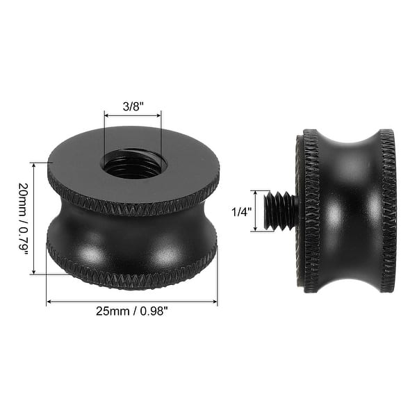 Tripod Screw Adapter 1/4" Male to 3/8" Female, Camera Screw Adapter ...
