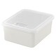 Richell Pet Stuff Container Small, Lid with Hinge for Food or Toy ...