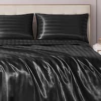 black bed sheets double