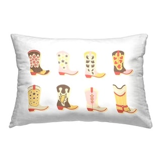 Stupell Cowgirl Boot Designs Design by Martina Pavlova - Bed Bath ...