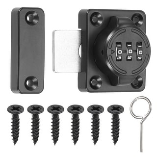 Combination Cabinet Latch Zinc Alloy Mechanical Keyless Password Lock ...