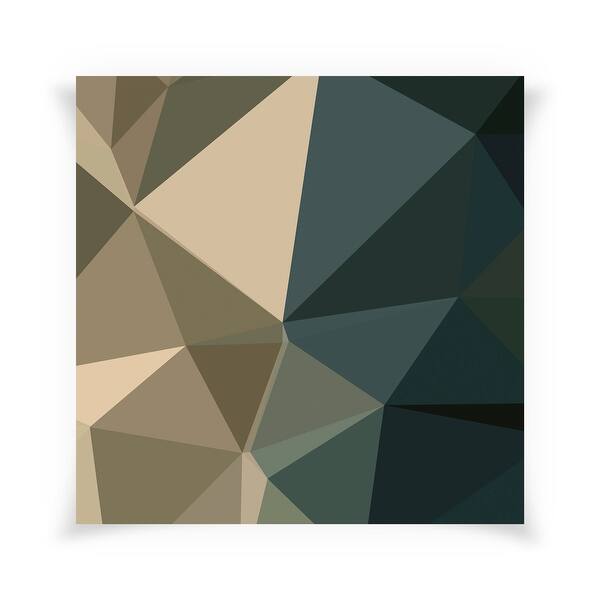 Nature Creative - Polygons 2 - Unframed Wall Art - Multi - Bed Bath ...