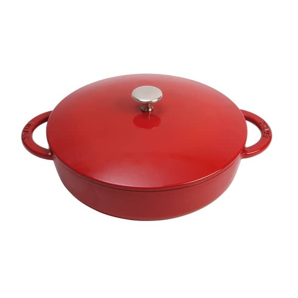 Staub Cast Iron 2.5-qt Hexagon Saute Pan - Visual Imperfections - Bed ...