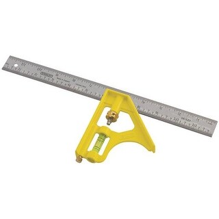 Stanley 12" Combination Square 46-123 Unit: EACH - Bed Bath & Beyond ...