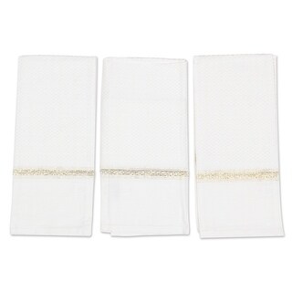 Novica Handmade Snow Sophistication Cotton Dish Towels (Set Of 3) - Bed ...