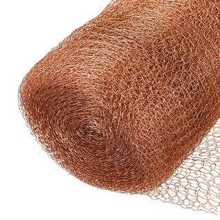 Copper Mesh Blocker Stopper Mesh Fill Fabric Mesh for Building Hole - Copper Tone - Bed Bath ...