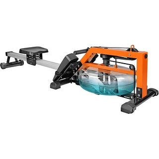 Water Rowing Machine Adjustable Resistance Rowing Machine with LCD ...