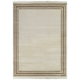 Marian Recycled Border Area Rug - Bed Bath & Beyond - 37571328