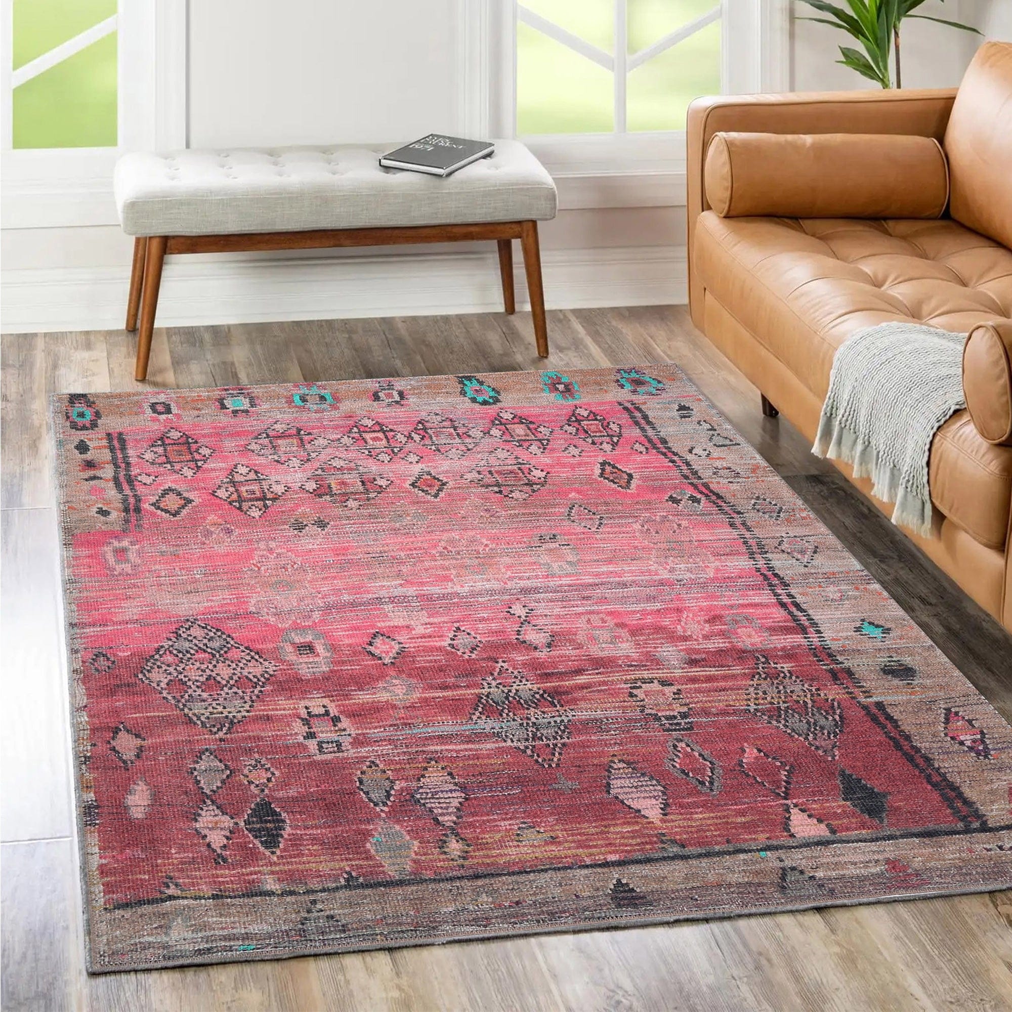 The Rug Collective Hugo Machine Washable Area Rug - On Sale - Bed Bath ...