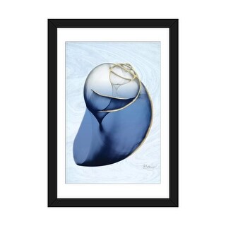 iCanvas "Marble Indigo Snail II" by Albert Koetsier - Bed Bath & Beyond ...