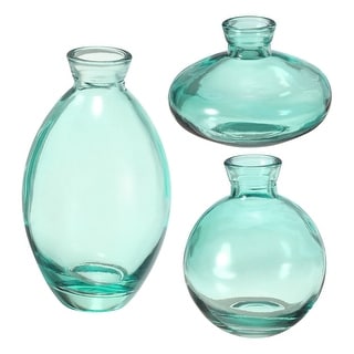 Bud Vases, 3Pcs Small Glass Flower Bud Vase for Wedding Party - Bed ...