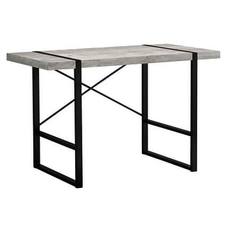 24" Grey Rectangular Computer Desk - Bed Bath & Beyond - 37108883