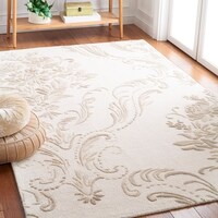 SAFAVIEH Handmade Jardin Fronka Wool Rug - On Sale - Bed Bath & Beyond ...