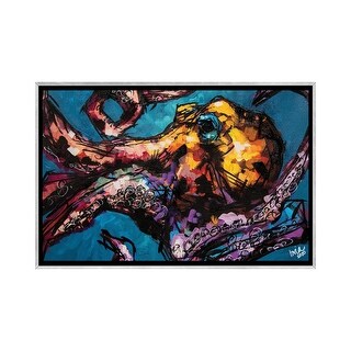 iCanvas "Milicent The Octopus" by Bria Hammock Framed - Bed Bath ...