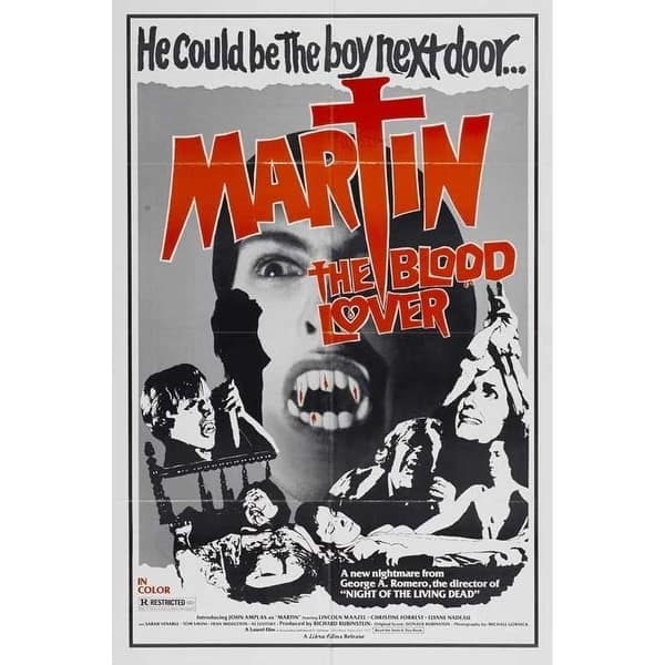 Martin Movie Poster (11 X 17) Item Movej7316 - Bed Bath & Beyond - 36751815