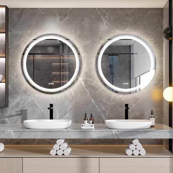 round frameless mirror