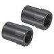 2Pcs PVC Pipe Fitting 3/4NPT Female Thread 3/4" Socket Connector Gray ...