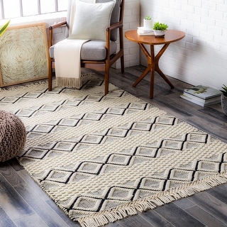Artistic Weavers Marina Handmade Global Geometric Wool Area Rug - Bed ...