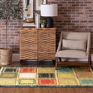 Mohawk Home Dara Patchwork Checkered Area Rug - Bed Bath & Beyond ...