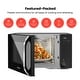 MicroCrisp Countertop Digital Microwave Oven, Cook & Crisp Power Combo ...