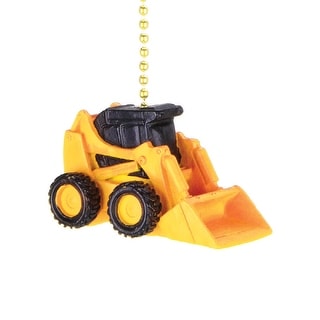 Yellow Bulldozer Construction Dozer Ceiling Fan Pull or Light Pull ...