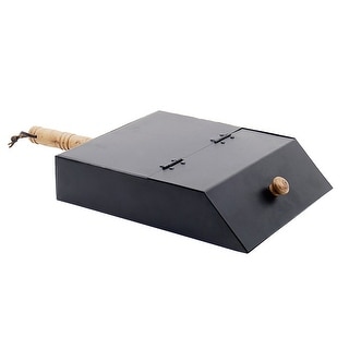 Achla Designs No Mess Ash Box w/Lid, 18 Inch Long, Grey - Bed Bath ...