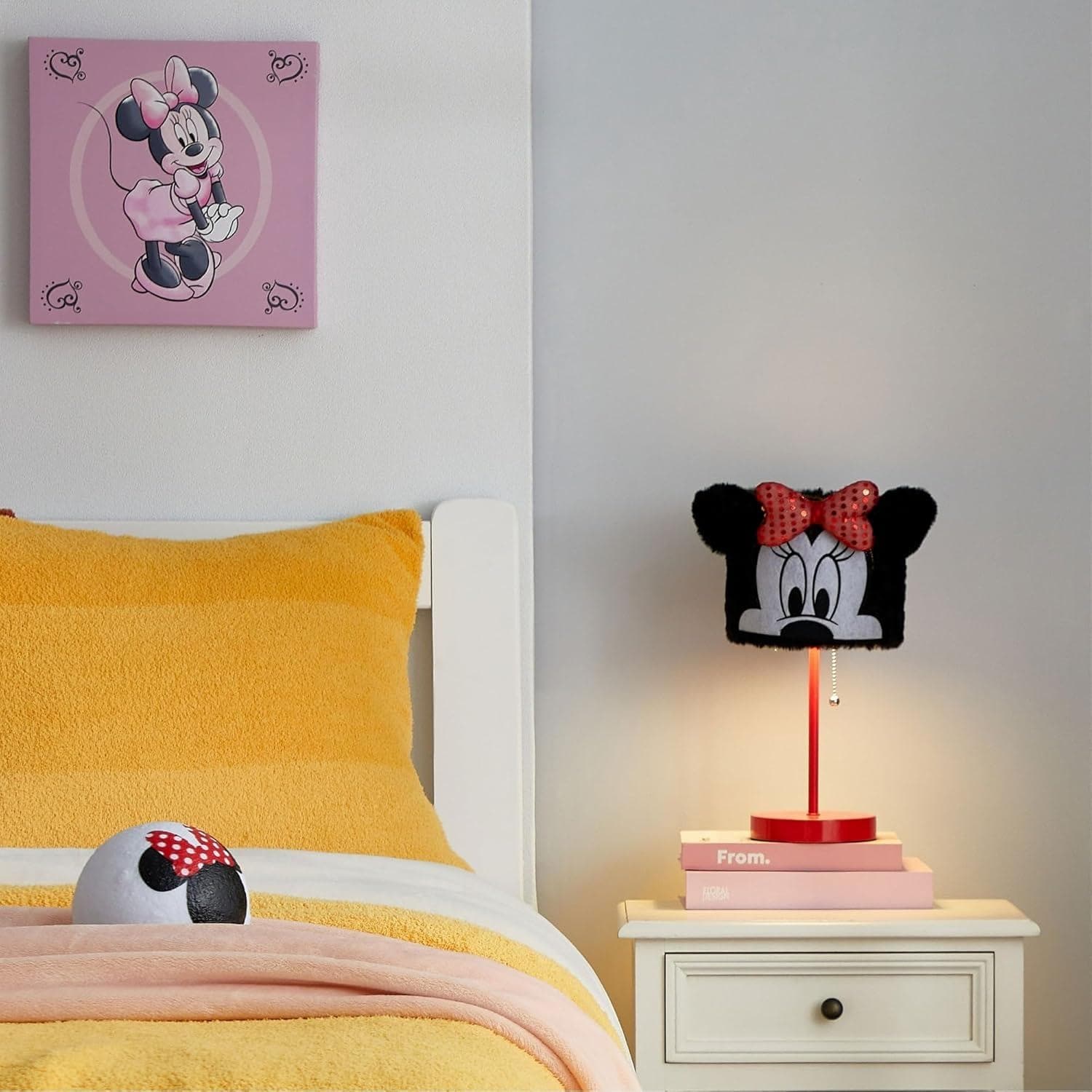 minnie mouse bedside table