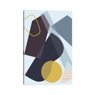 iCanvas "Deconstruction With Blue" by Figure Form Canvas Print - Bed ...