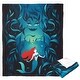 Disney Little Mermaid Classic Ariel And Ursula Silk Touch Throw Blanket ...