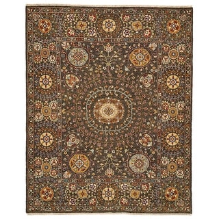 Grand Bazaar Canady Hand Knotted Traditional Rug - Bed Bath & Beyond ...