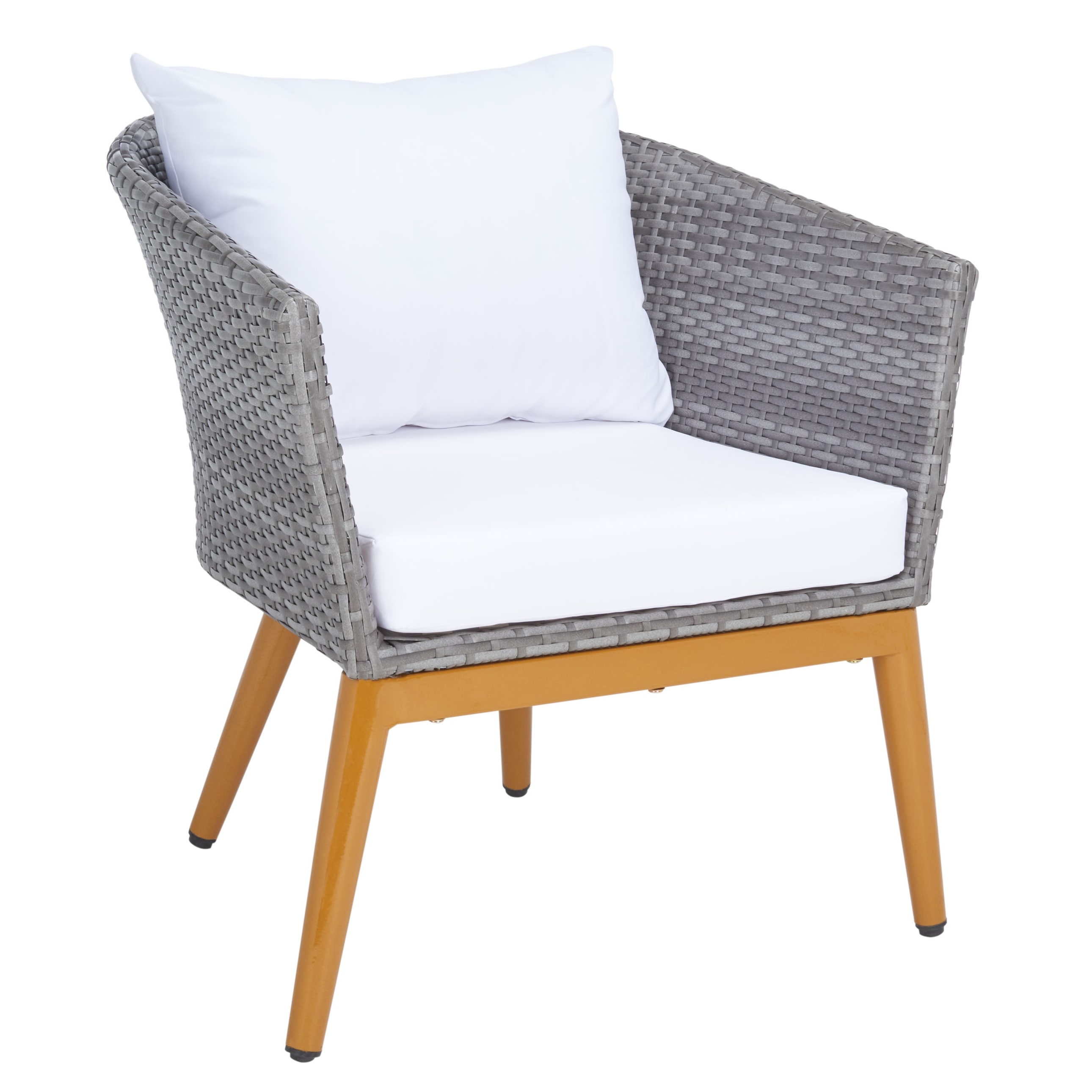 Belgian Outdoor Wood Club Chairs (Set of 2) by Christopher Knight Home ...