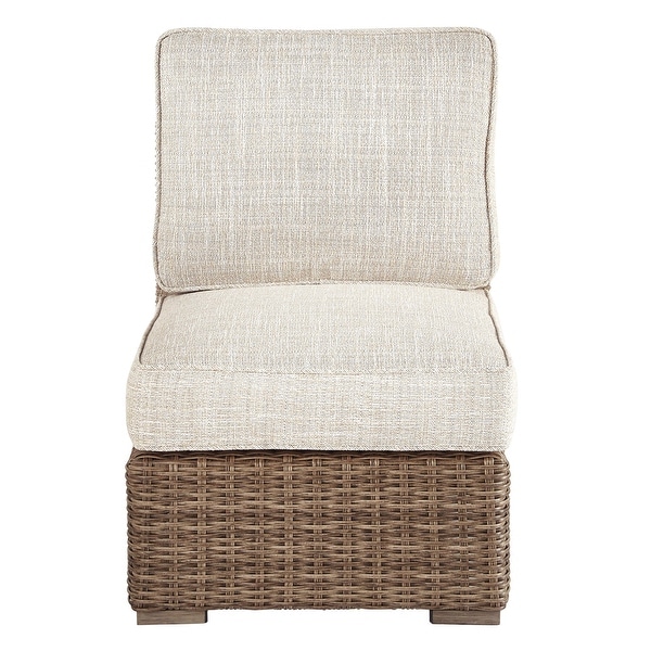 Signature Design by Ashley Beachcroft Beige Outdoor Sectional - On Sale ...