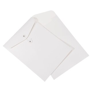 2pcs String Envelope File Folders, A4 Document Holder Filing Jacket ...