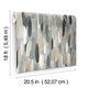 EttaVee Brushstroke Peel and Stick Wallpaper - Bed Bath & Beyond - 38263446