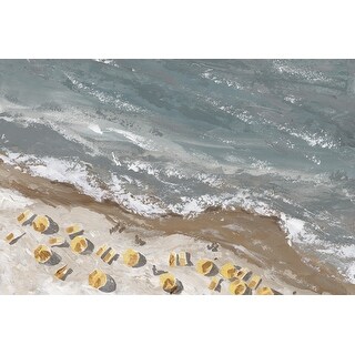 'Curvy Coastline' Painting Print on Wrapped Canvas - Bed Bath & Beyond ...