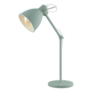 Porch & Den Millstone 1-light Pastel Light Green Desk Lamp - Green ...