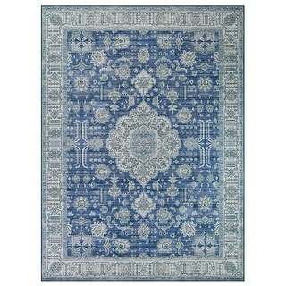 Allstar Rugs Persian Themed Polyester Area Rug - Bed Bath & Beyond ...