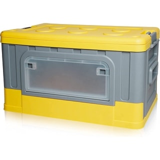 Lidded Storage Bins Instant Crate Collapsible Box Picnic Platform Table ...