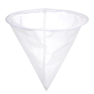 120 Mesh Paint Filter Bag 9.8" Dia Cone Shape Nylon Strainer for ...