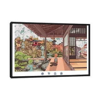 iCanvas "Avatar Aang - The Last Airbender" by Lucy Michelle Framed ...