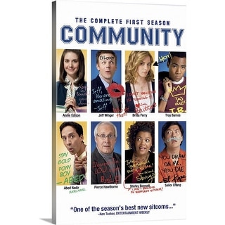 "Community - TV Poster" Canvas Wall Art - Bed Bath & Beyond - 24128383