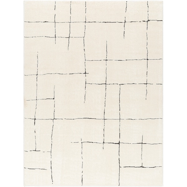 Livabliss Freud Modern Irregular Grid Area Rug - On Sale - Bed Bath ...